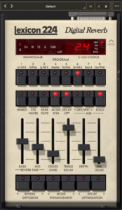 Universal Audio Lexicon 224 Digital Reverbの使い方 | クランとリオン OFFICIAL WEBSITE