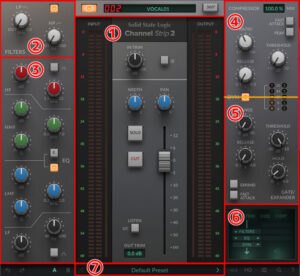 Solid State Logic Native Channel Strip 2の使い方 | クランとリオン OFFICIAL WEBSITE